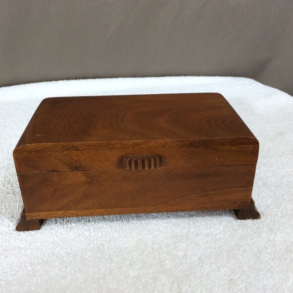 Accents | Vintage Music Box Art Deco 193s Waterfall Hope Chest Working ...